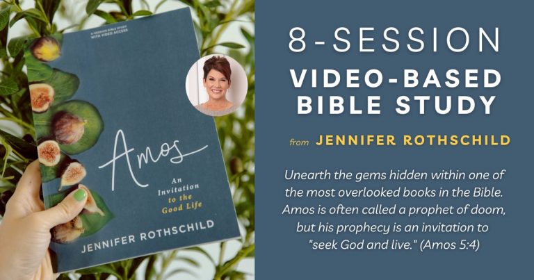 Amos: An Invitation to the Good Life Video-based Bible Study