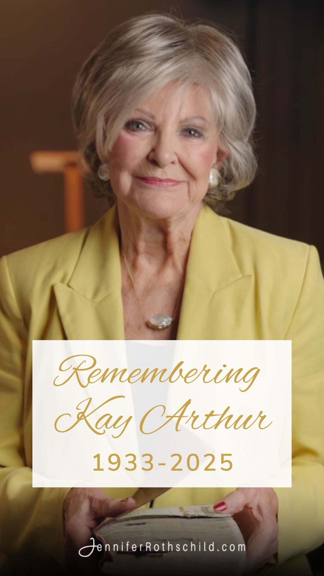 Remembering Kay Arthur